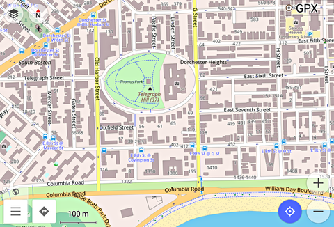 openstreetmap | while not keypressed
